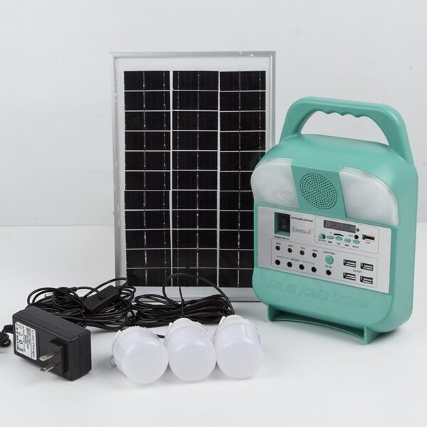Solar Home Lighting System | DC Portable Solar Generator | SUNVIS